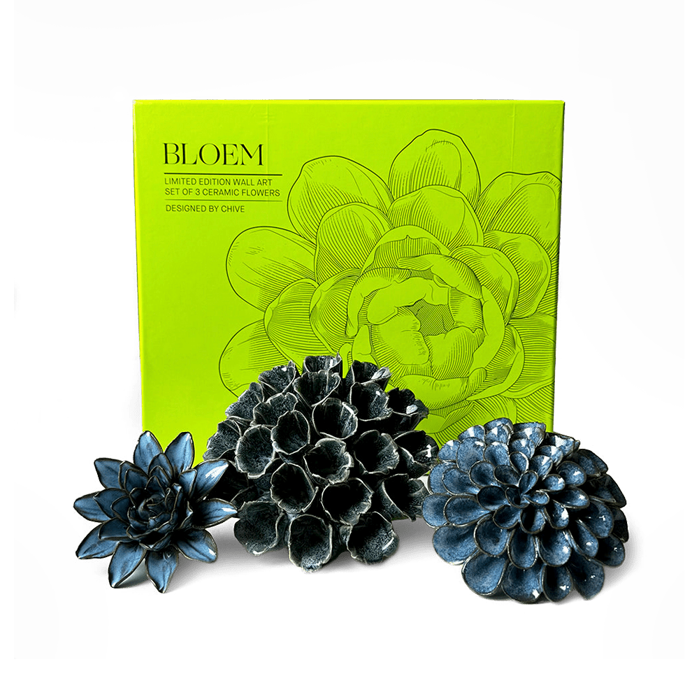 Ceramic Flower Bloem Box Set – Chive US Wholesale