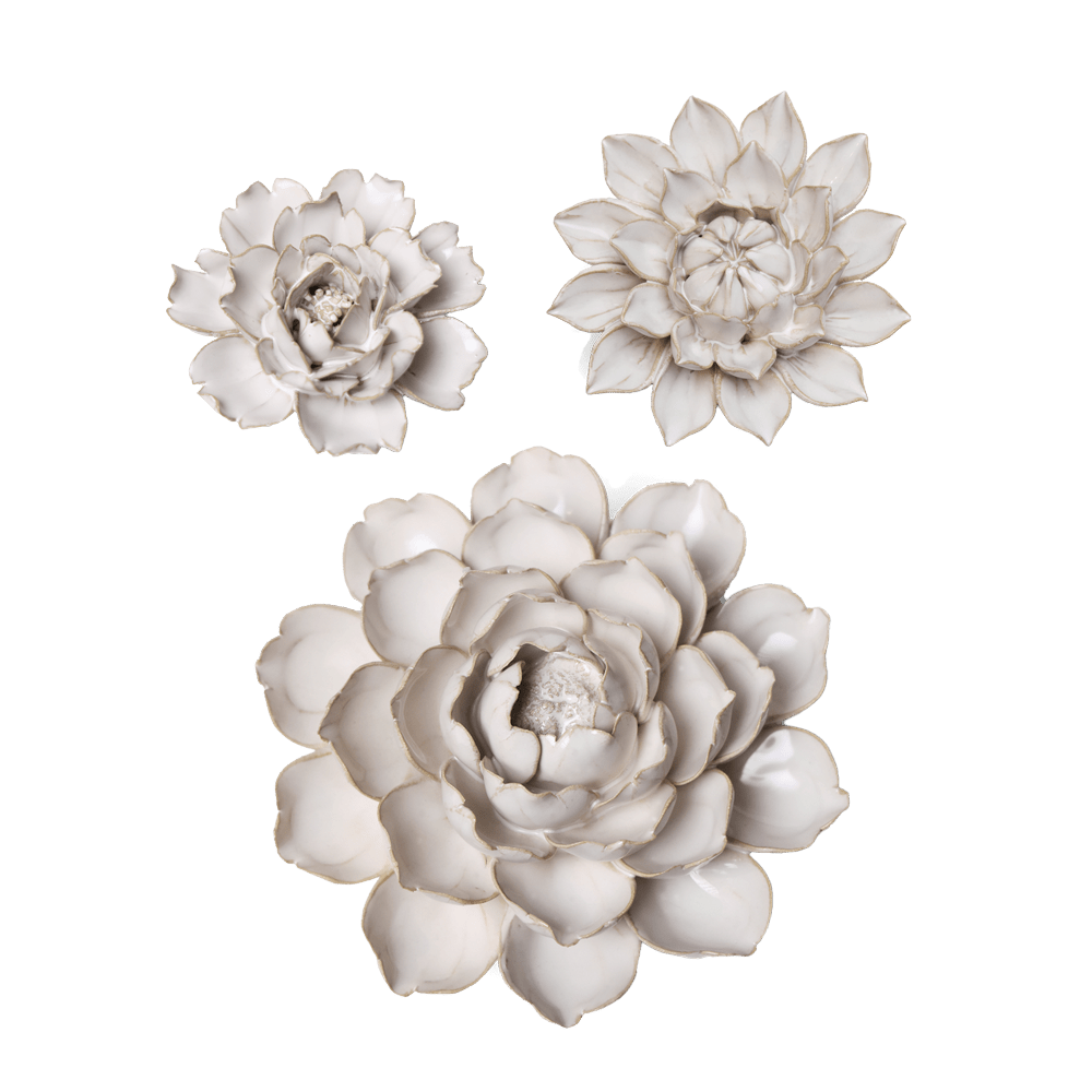 Ceramic Flower Coastal Curated Collection #6 – Chive US Wholesale